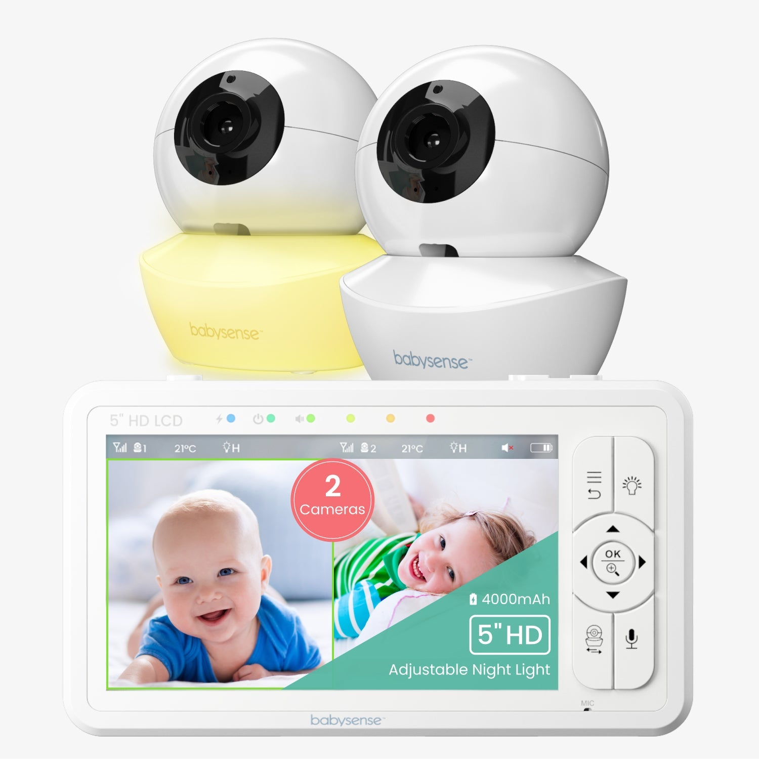 BabyGuard™ — Crystal-Clear 24/7 Baby Monitoring | 50% Off – Luxinera