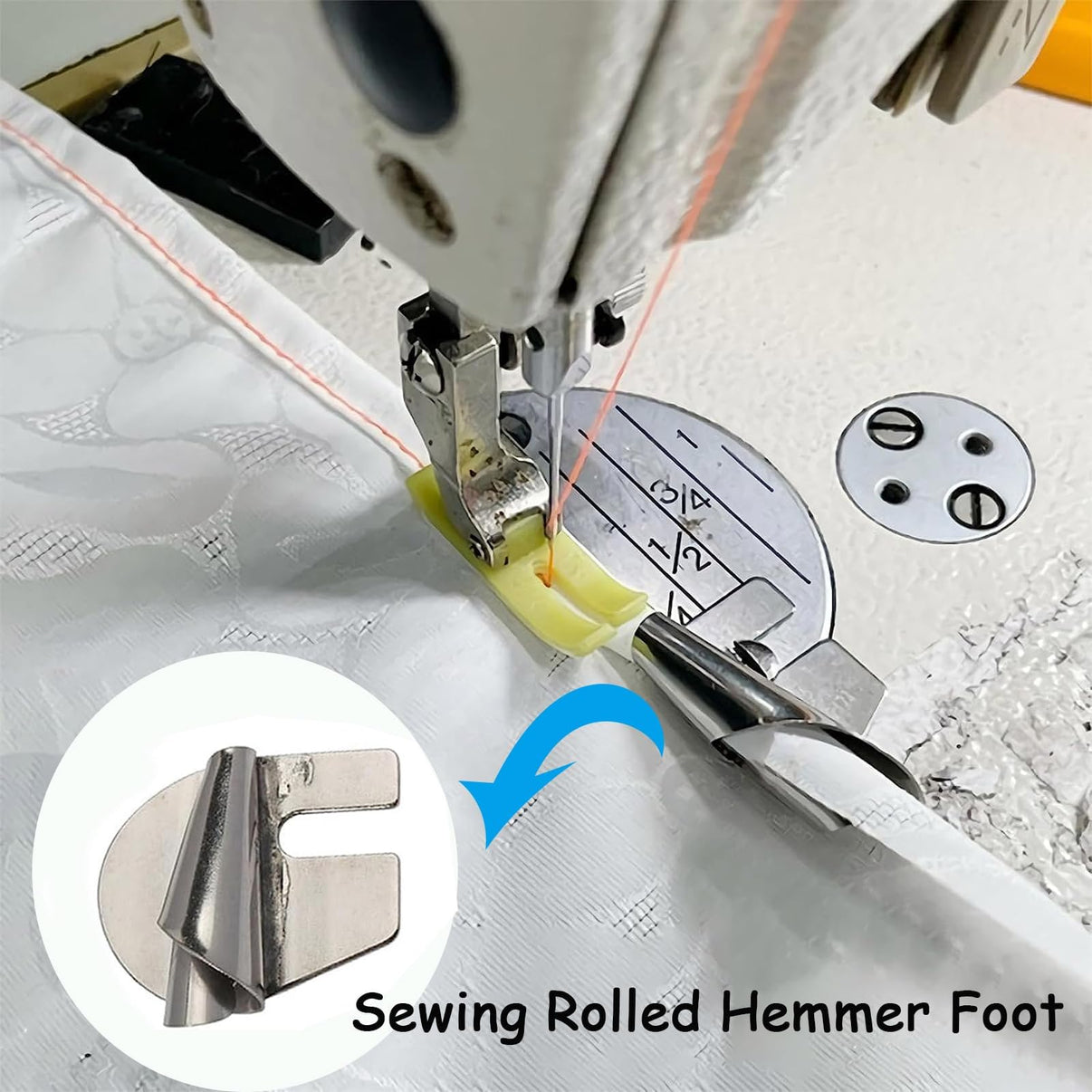 HeelMaster™ | The Ultimate Precision Edge Hemming Foot – Luxinera