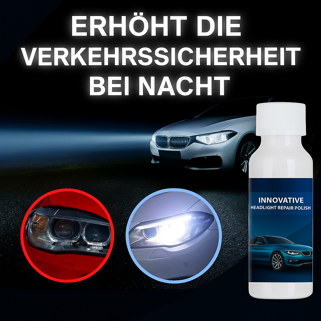 1+1 Free | CareLux™ - Car Headlight Restoration Liquid – Luxinera